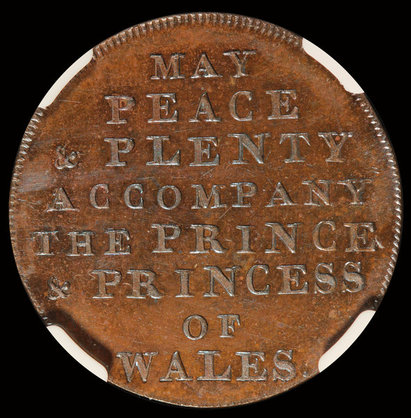 1790s Great Britain Middlesex Half Penny Conder Token D&H-923 - NGC MS ...